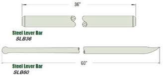 Steel Lever Bars On Metro Hydraulic